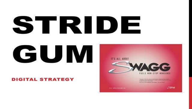 Stride Gum Logo Vector