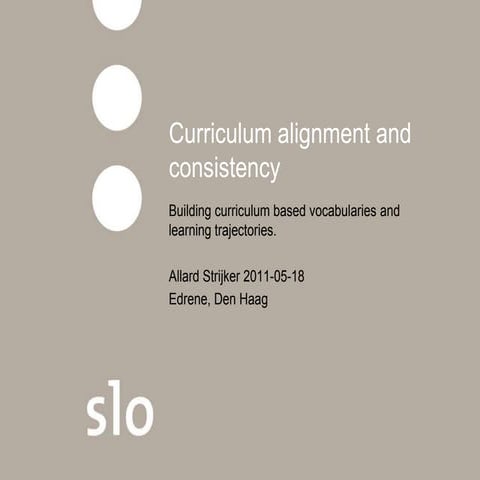 Curriculum alignment and consistency | PPTX