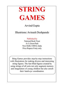 실뜨기 놀이 String games | PDF