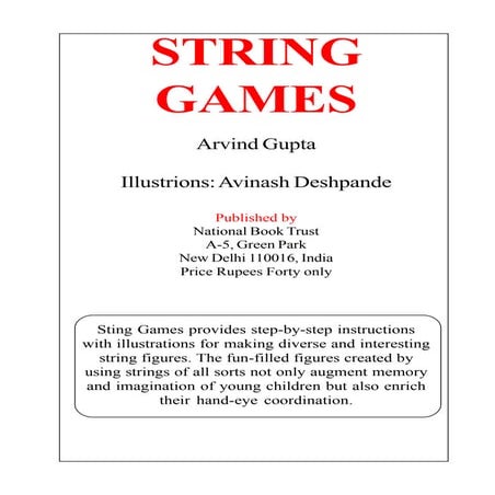 실뜨기 놀이 String games | PDF