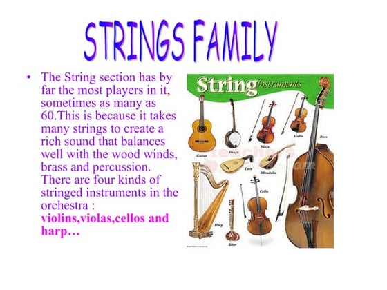 String instruments by Gabi&Nuria | PPT