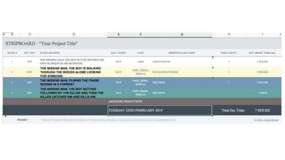 Shot list pre production | PPT