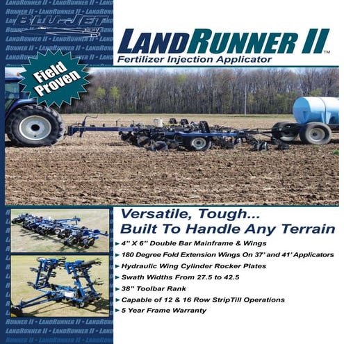 Strip till landrunner ii | PDF
