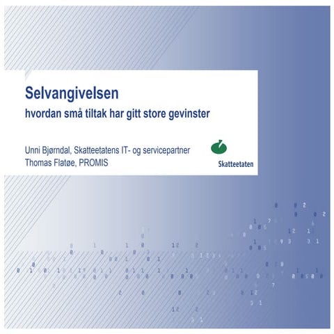Gevinstrealisering i spk | PPTX