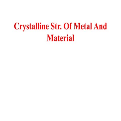 Str metal and material.pptx