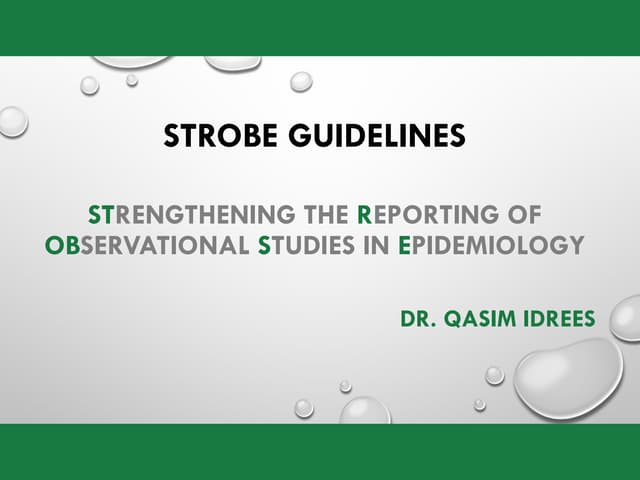 Strobe checklist v4_cross-sectional | PDF