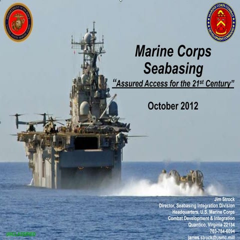 The Role of JHSV and LCS in the Seabase | PPTX