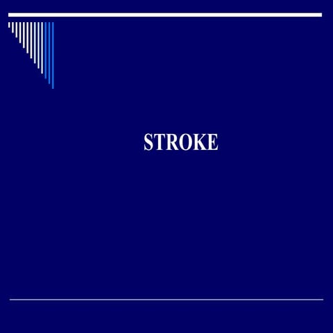 Stroke | PPT