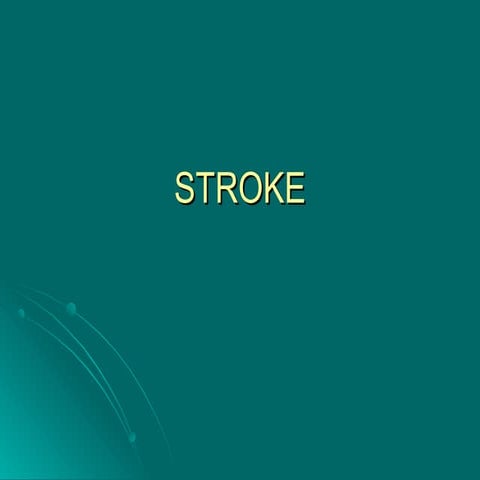 Stroke | PPT
