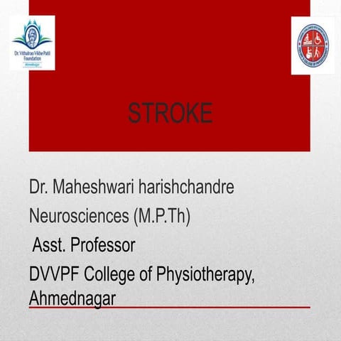Stroke - Case presentation | PPTX