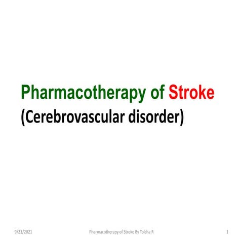 Stroke | PPTX