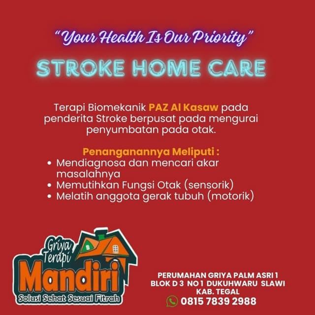 0815-7839-2988 (TERPERCAYA), Pengobatan Terapi Stroke Hipertensi Tegal | PDF