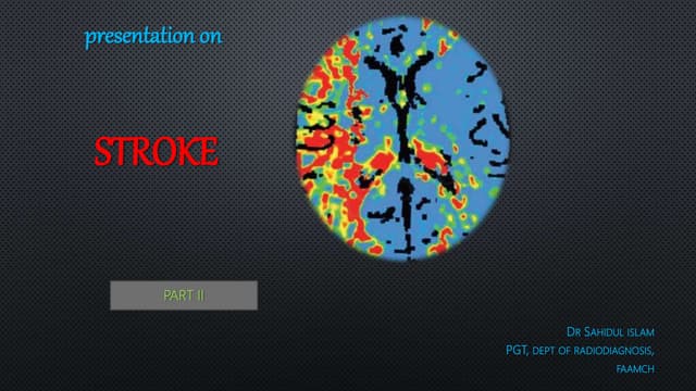 INTRA CRANIAL HEMORRHAGE- AGING BLOOD ON MRI | PPTX