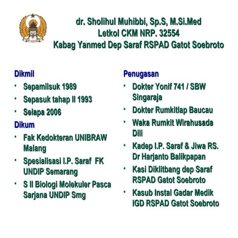 Stroke Basic Knowledge Bhs Indonesia | PPT