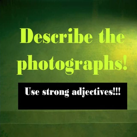 Strong adjectives | PPT