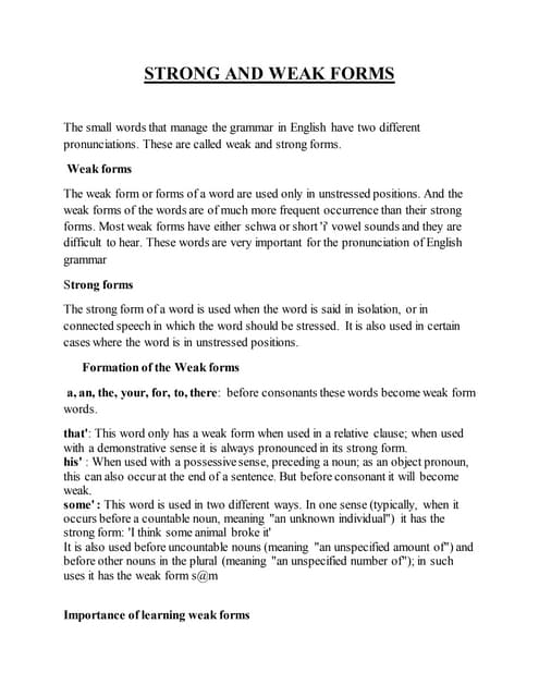 Chapter 7 strong and weak forms | PPT