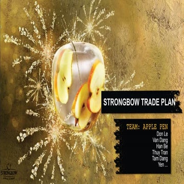 Apple pen group - Strongbow | PPTX