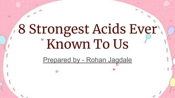 Acids | PPT