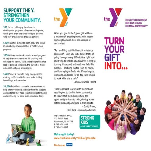 Strong Kids Brochure V2 012611 | PDF