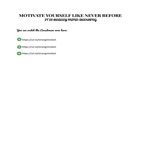 Strong mindset | PDF