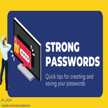 Strong passwords | PPT
