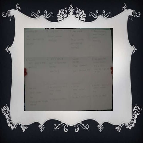 Preliminary Task: Creating A Storyboard From Initial Ideas | PPTX