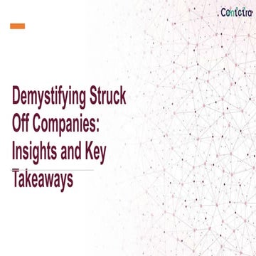 Struck Off Comapanies | PPT