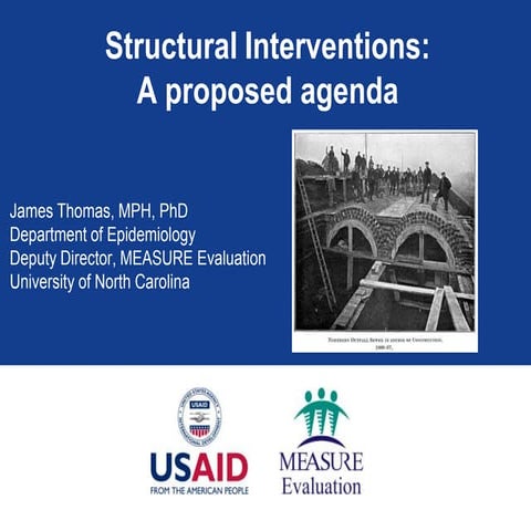 Structural Interventions: A Proposed Agenda | PPT
