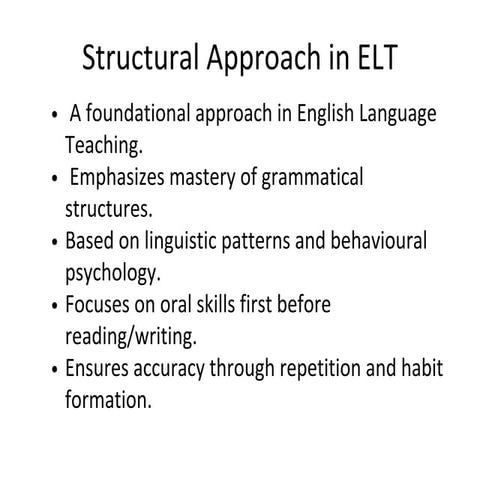 Structural_Approach_ELT_Nadha (ENGLISH).. | PDF