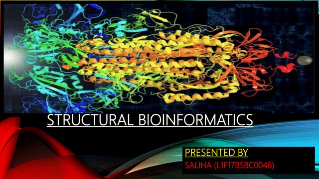 Structural Bioinformatics Pptx Chemistry Science