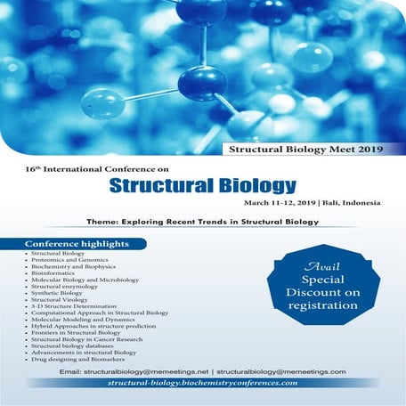 Structural Biology Meet 2019 flyer | PDF