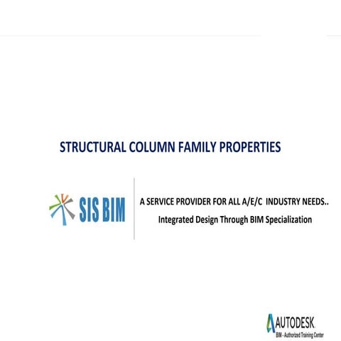 Structural column family properties | PPT