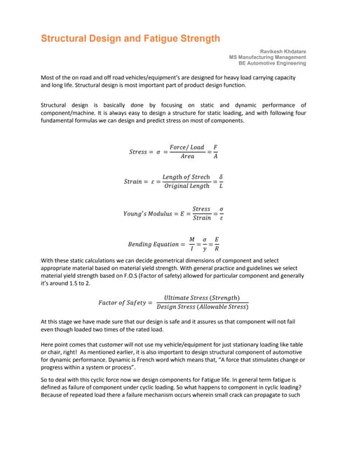 Fatigue behavior of welded steel | PDF