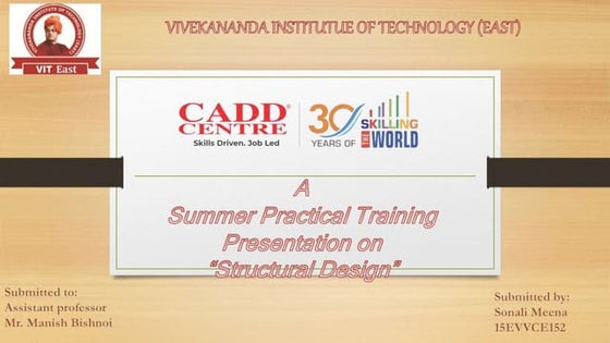 Tutorial #2 - SACS Basic | PPTX | Technology & Computing