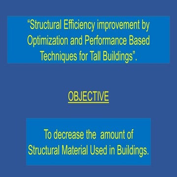 Structural Efficiency Improvement by Topology Optimization and ...