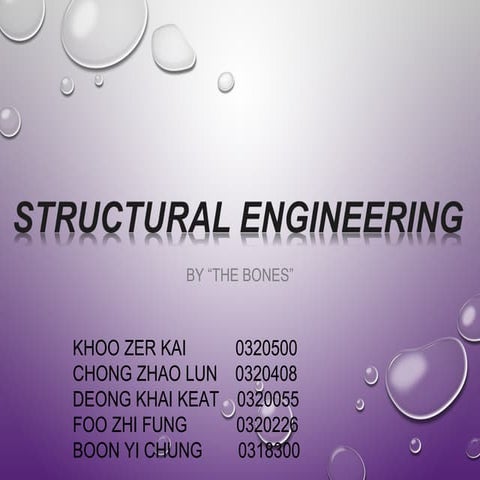 Structural engeeniring | PPT