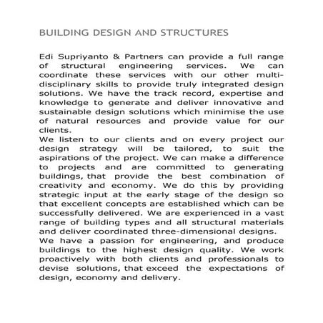 Structural Engineer Structural Designer Sintang Kalimantan Barat Pdf