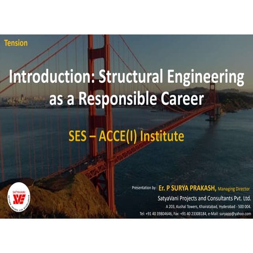 Structural engineering a responsible career 27.02.2021