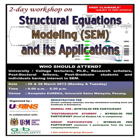 Structural Equations Modelling (SEM) and Its Application March 2013 ...