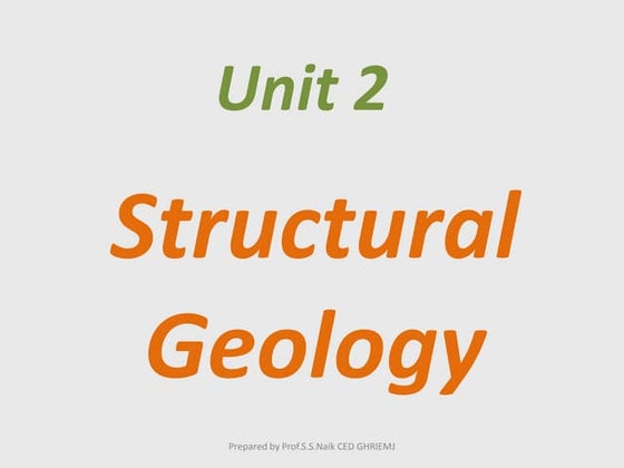 Structural Geology: Fold | PPT