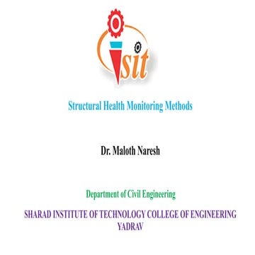 Structural Health Monitoring Methods Pdf