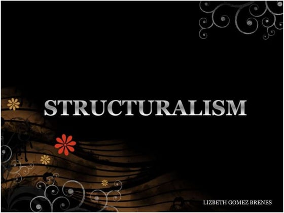 Structuralism and Post Structuralism | PPTX
