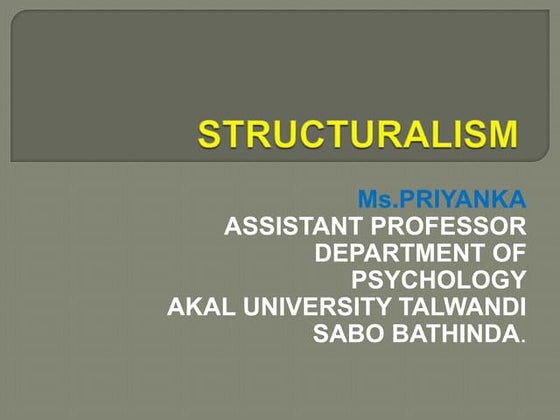 School of thoughts in psychology | PPT