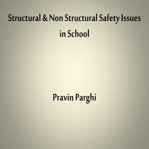 Structural & non strutural mitigation | PPSX