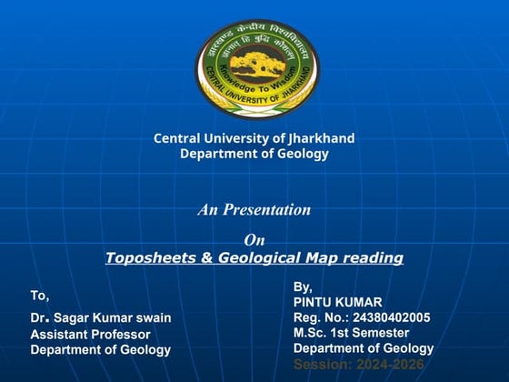 Attitude of beds | PPT | Geology | Science