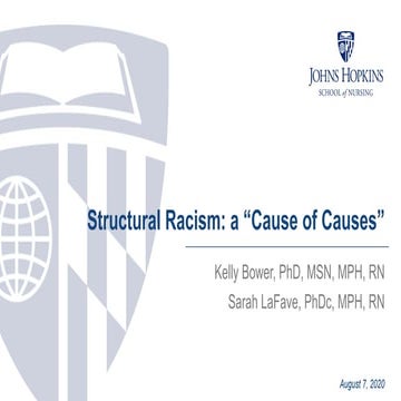 Structural Racism: a “Cause of Causes” | PDF