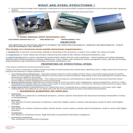 Structural steel | DOCX