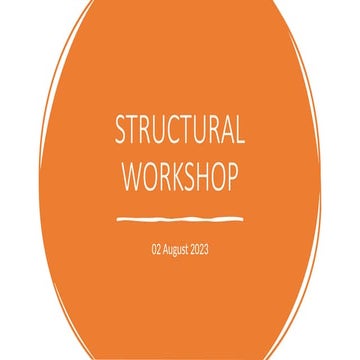 Structural Workshop For Structural Members | PPTX