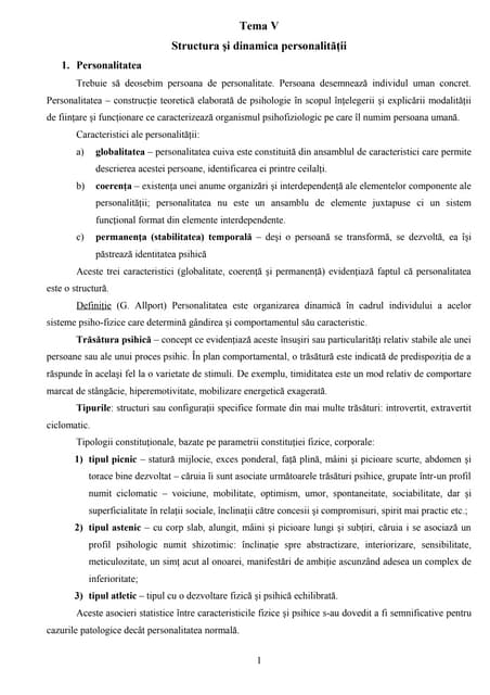 Climatul de munca. Tipuri de personalitate umana | PPT