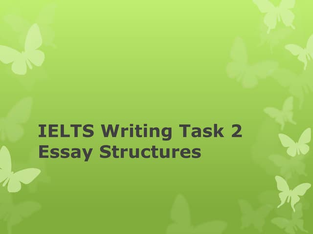 IELTS Writing Task 1 Overview | PPTX
